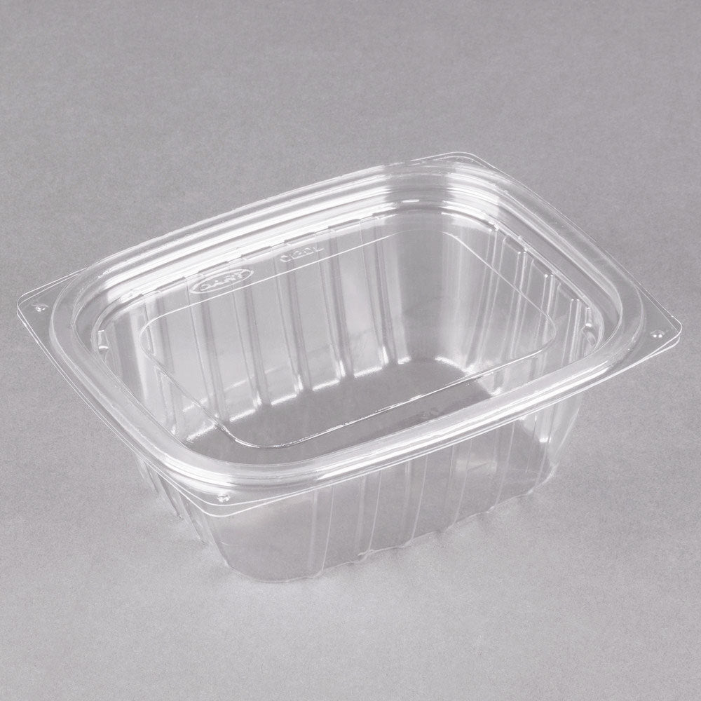 Clear Rectangular Plastic Container with Lid - Savvy Supply