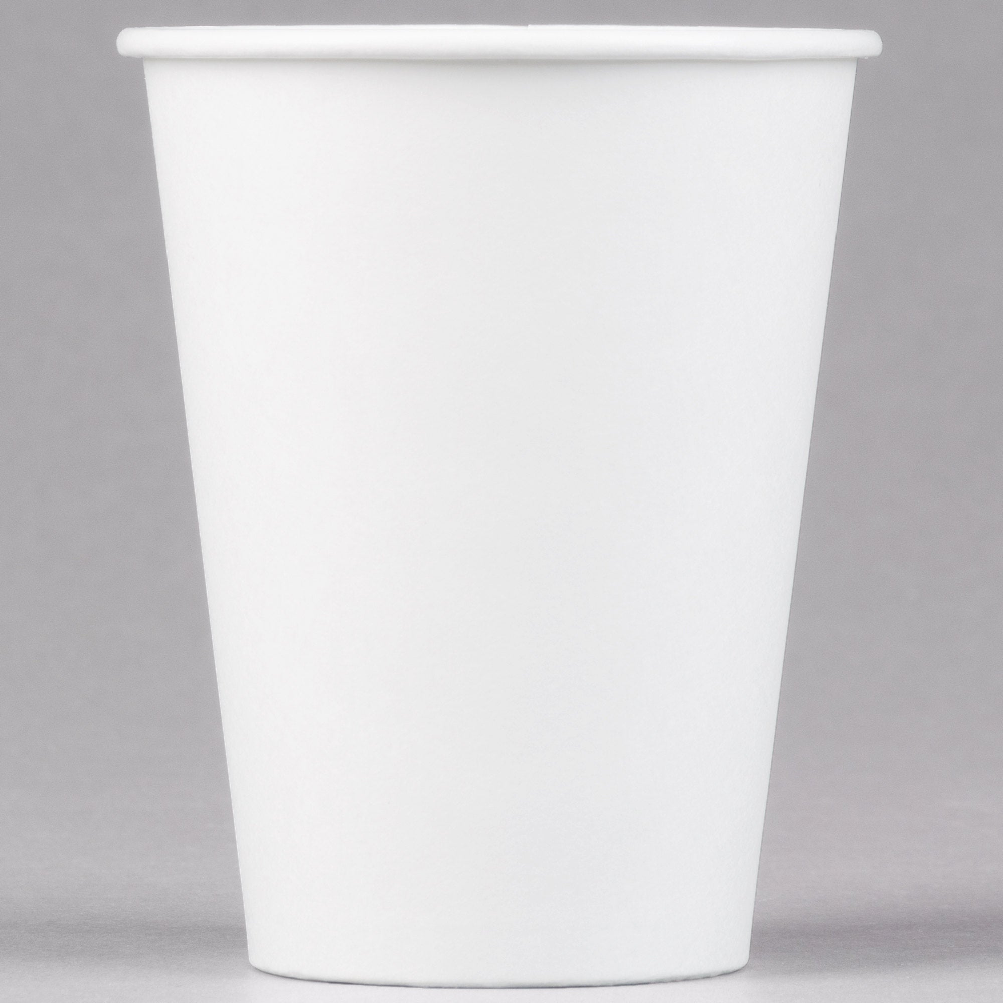 White Poly Paper Hot Cup - Savvy Supply