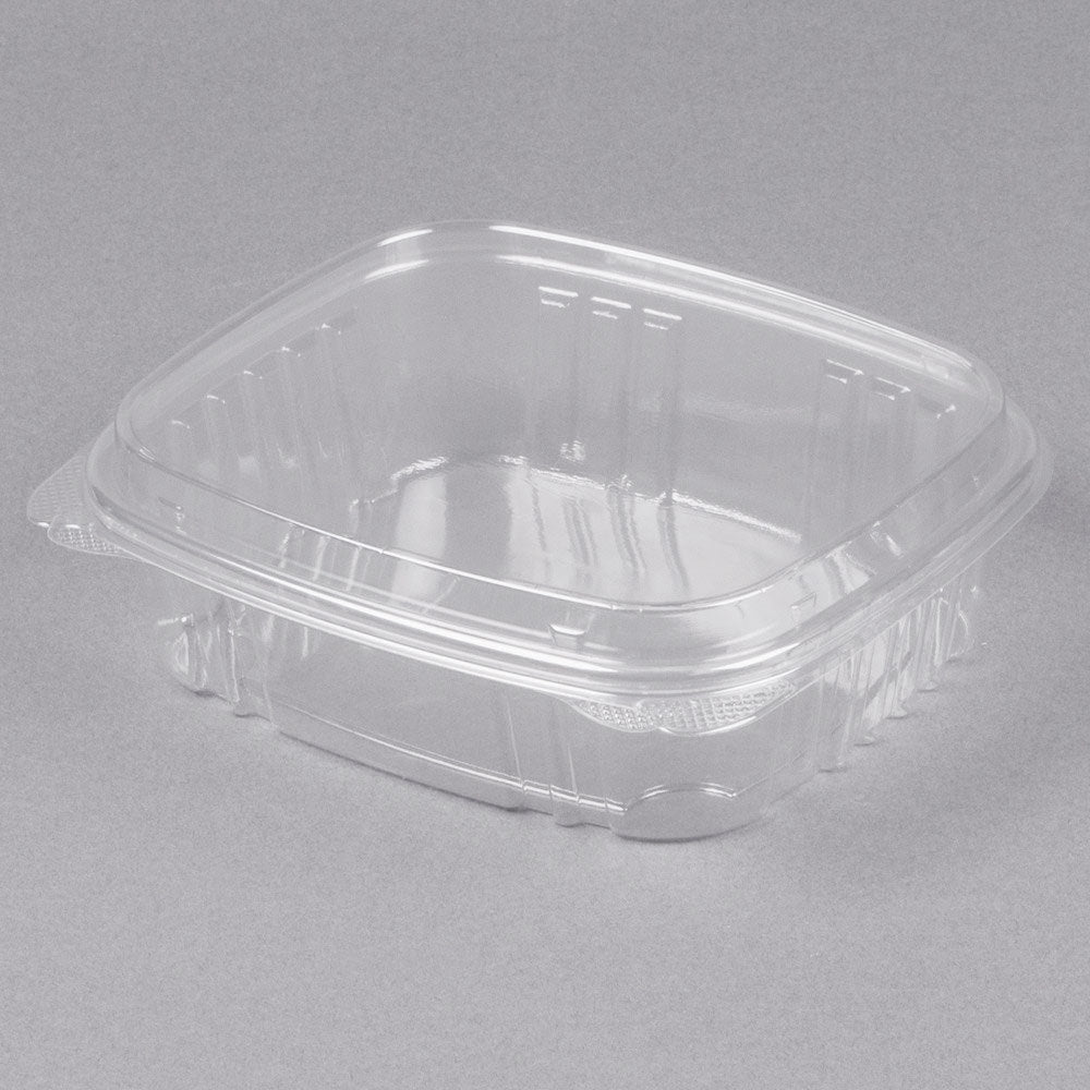Genpak Clear Hinged Deli Container with High Dome Lid 24 oz - Savvy Supply
